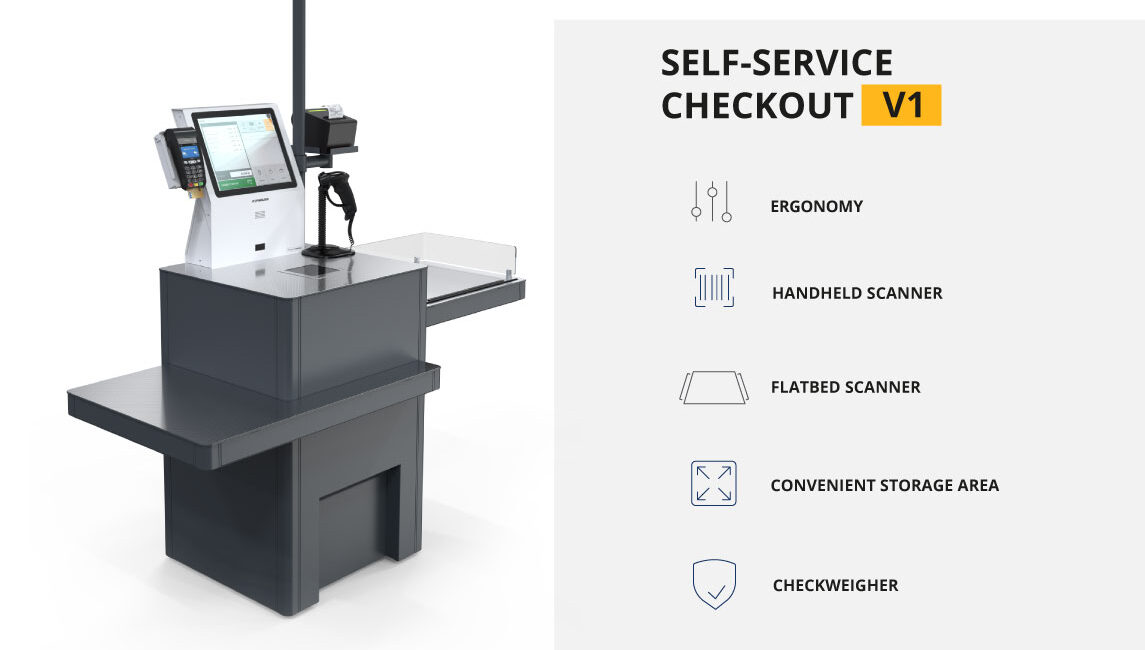 Self-service checkout counters - MAGO